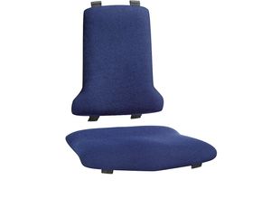 4016849182933 - Polster für Arbeitsstühle ESD-Ausführung blau bimos