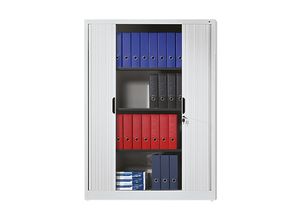 4050646264386 - Aktenschrank 3213-00 Kunststoff Stahl abschließbar 4 OH 120 x 166 x 42 cm lichtgrau 4050646264386 C+P-Möbel