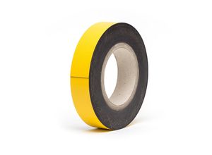 4250870300618 - Magnet-Lagerschilder Rollenware gelb Höhe 30 mm Rollenlänge 10 m kaiserkraft