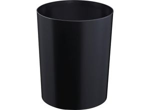 4012086026764 - ZWINGO Sicherheitspapierkorb mit Aluminium-Einsatz Volumen 20 l Ø 280 mm schwarz