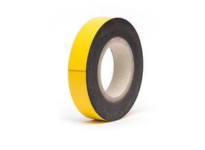 4250870300625 - Magnet-Lagerschilder Rollenware gelb Höhe 40 mm Rollenlänge 10 m kaiserkraft