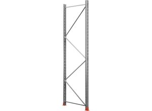 4061753270139 - Stützrahmen für Palettenregal Space verzinkt HxT 3500 x 800 mm Traglast 9000 kg kaiserkraft