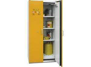4260139973620 - Feuerbeständiger Gefahrstoffschrank Typ 90 2-türig HxBxT 1935 x 900 x 598 mm LaCont