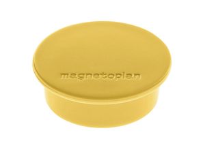4013695055961 - Magnet DISCOFIX COLOR Ø 40 mm VE 40 Stk gelb magnetoplan
