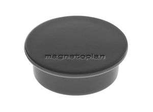 4013695056005 - Magnet DISCOFIX COLOR Ø 40 mm VE 40 Stk schwarz magnetoplan