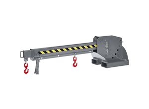 4251305416089 - eurokraft pro Teleskoplader 5fache Höhenverstellung Tragfähigkeit 1250 - 8000 kg mausgrau