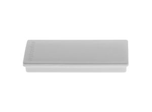 4013695056449 - Rechteck-Magnet BxLxH 22 x 55 x 8 mm VE 60 Stk grau magnetoplan