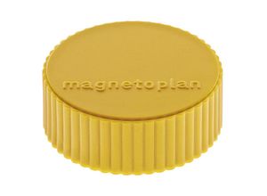 4013695056227 - Magnet DISCOFIX MAGNUM Ø 34 mm VE 50 Stk gelb magnetoplan