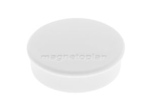 4013695056111 - Magnet DISCOFIX HOBBY Ø 25 mm VE 100 Stk weiß magnetoplan