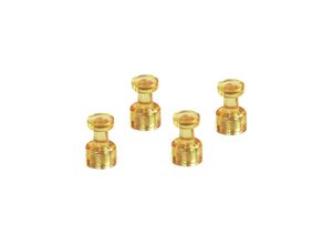 4013695056562 - Kegelmagnet Ø 18 mm VE 48 Stk gelb magnetoplan