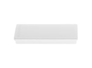 4013695056432 - Rechteck-Magnet BxLxH 22 x 55 x 8 mm VE 60 Stk weiß magnetoplan