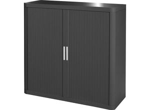 3660141932218 - Aktenschrank easy Office E1CT0002400029 Kunststoff Stahl abschließbar 2 OH 110 x 104 x 415 cm anthrazit 3660141932218 PAPER