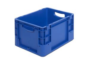 4250677902862 - Industriebehälter Volumen 20 l LxBxH 400 x 300 x 220 mm VE 5 Stk blau kaiserkraft