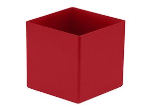 4031022026958 - Einsatzkasten Höhe 90 mm rot LxB 99 x 99 mm VE 50 Stk kaiserkraft