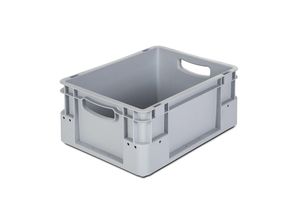 4250677902848 - Industriebehälter Volumen 15 l LxBxH 400 x 300 x 180 mm VE 5 Stk grau kaiserkraft