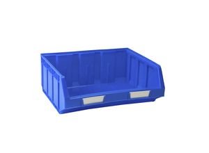 8029926000828 - Sichtlagerkasten aus Polyethylen LxBxH 344 x 408 x 164 mm blau VE 8 Stk kaiserkraft