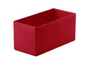 4031022026798 - Einsatzkasten Höhe 90 mm rot LxB 198 x 99 mm VE 50 Stk kaiserkraft