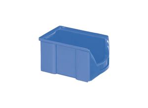 8055520304017 - FUTURA-Sichtlagerkasten aus Polyethylen LxBxH 229 x 148 x 122 mm VE 25 Stk blau kaiserkraft