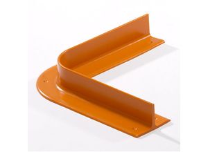 4052469011307 - Absperr-Deich dauerhaft zum Schrauben oder Kleben Eckstück 370 x 370 mm kaiserkraft