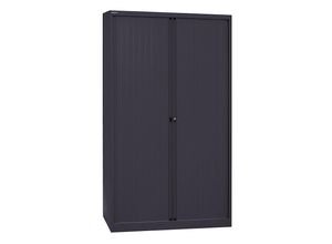 5020073755732 - Aktenschrank EuroTambours? PLUS ET412194S5433 Kunststoff Stahl abschließbar 5 OH 120 x 198 x 43 cm schwarz 5020073755732 Bis