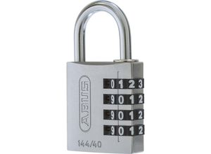 4003318823794 - ABUS Zahlenschloss Aluminium 144 40 Lock-Tag VE 6 Stk silber