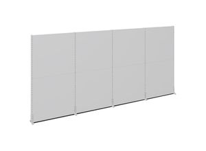 4024733706417 - Akustik-Stellwand Büro Industrie Einzel-Stellwände LxBxH 4030 x 276 x 2000 mm kaiserkraft