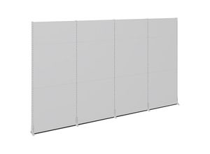 4024733706424 - Akustik-Stellwand Büro Industrie Einzel-Stellwände LxBxH 4030 x 276 x 2500 mm kaiserkraft