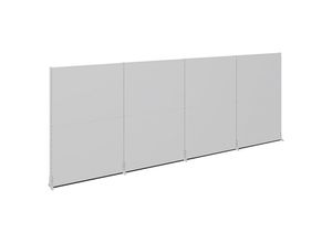 4024733706448 - Akustik-Stellwand Büro Industrie Einzel-Stellwände LxBxH 5030 x 276 x 2000 mm kaiserkraft