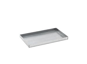 4061753275875 - eurokraft basic Stahl-Kleingebinde-Auffangwanne LxBxH 1000 x 600 x 70 mm mit Zulassung Auffangvolumen 30 l verzinkt
