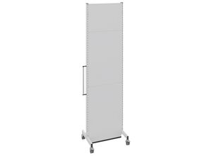 4024733706165 - Mobile Akustikwand für Industrie und Büro LxBxH 625 x 740 x 2521 mm kaiserkraft