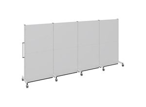 4024733706271 - Mobile Akustikwand für Industrie und Büro LxBxH 4000 x 740 x 2021 mm kaiserkraft