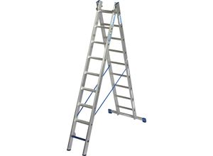 4009199131638 - Profi-Vielzweckleiter STABILO + S 2-teilig Stufen Sprossen-Kombination 2 x 9 Stufen Sprossen KRAUSE
