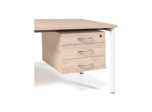 5905745100952 - Unterschrank für Desk Duo BxT 428 x 600 mm Eiche kaiserkraft