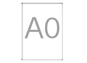 8595578347968 - Display-Klapprahmen Aluminium VE 2 Stk für DIN A0 kaiserkraft