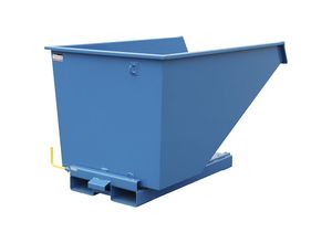 7332687068022 - Schwerlast-Kippbehälter Traglast 2500 kg blau Volumen 11 m³ kaiserkraft