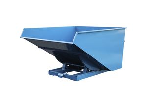 7332687068435 - Schwerlast-Kippbehälter Traglast 2500 kg blau Volumen 3 m³ kaiserkraft