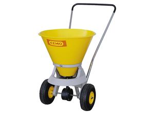 4052886337158 - Streuwagen CEMO Behältervolumen 35 l Streubreite 1-4 m Streumenge 6-stufig einstellbar klappbarer Stützfuß Schiebegriff höhenverstellbar