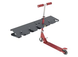 4061753250100 - PROCITY Rollerständer zur Wandmontage grau