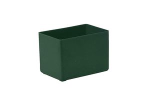 4031022025630 - Einsatzkasten Höhe 54 mm grün LxB 80 x 53 mm VE 50 Stk kaiserkraft