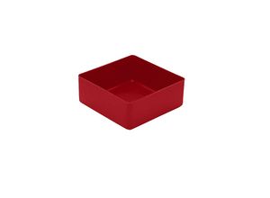 4031022024947 - Einsatzkasten Höhe 40 mm rot LxB 99 x 99 mm VE 50 Stk kaiserkraft