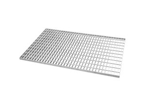 4061753235589 - eurokraft pro Gitterrost für Auffangwanne für 200-l-Fässer Edelstahl LxBxH 1200 x 800 x 360 mm