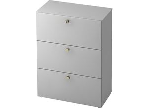 4032062181003 - ANNY-AC - Hängeregistraturschrank mit Akustik-Rückwand HxBxT 1100 x 800 x 420 mm lichtgrau kaiserkraft