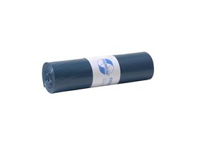 4001553107082 - DEISS PREMIUM Abfallsack 70 Liter blau 1058 g  Rolle Typ 60 Müllsack aus 100% Recycling-Hochdruck-Polyethylen Maße (B x L) 575 x 1000 mm 1 Karton = 10 Rollen = 250 Säcke