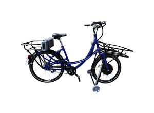 4262509310264 - Transportfahrrad E01 mit Rücktrittbremse blau 3-Gang-Schaltung kaiserkraft