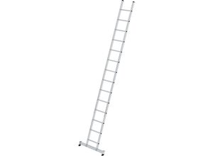 4031405103146 - MUNK Anlegeleiter mit Sprossen Profiausführung Breite 420 mm 14 Sprossen mit nivello®-Traverse