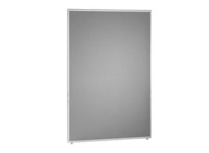 8057432400283 - Trennwand Filz Rahmen lichtgrau 1300 x 1950 mm kaiserkraft