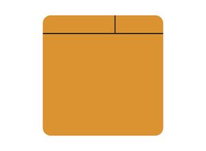 8712752103947 - Haftnotizen magnetisch LxB 100 x 100 mm VE 10 Stk orange kaiserkraft