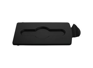 0086876237917 - Deckeleinsatz geschlossen schwarz Rubbermaid