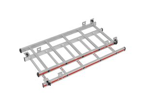 4019502353671 - HYMER Erweiterungssatz zur Höhenverstellung für Alu-Plattformleiter 2 x 5 Sprossen