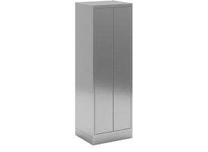 4021177027573 - Edelstahl-Mehrzweckschrank Akten- Lagerschrank HxBxT 1800 x 600 x 500 mm